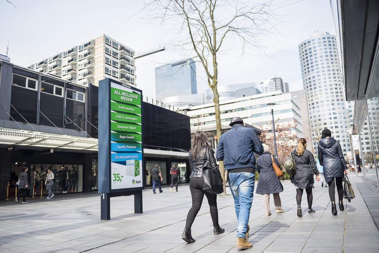 KPN Mega-Mup's & Scroller Domination | JCDecaux Nederland